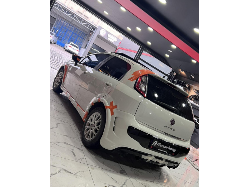 fiat punto evo abarth body kit ---fibersan tuning